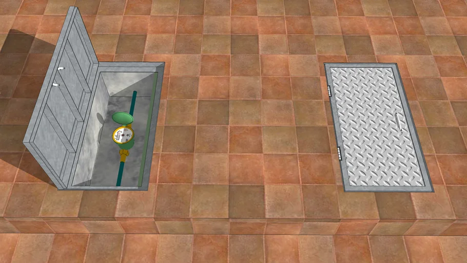 Water Meter Cover | 3D Warehouse
