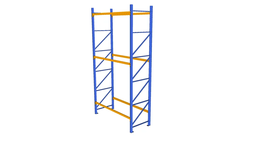 Pallet Rack Component | 3D Warehouse