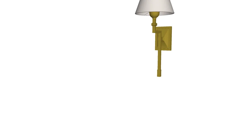 Circa Lighting Jane Medium Single Tail Sconce | 3D Warehouse