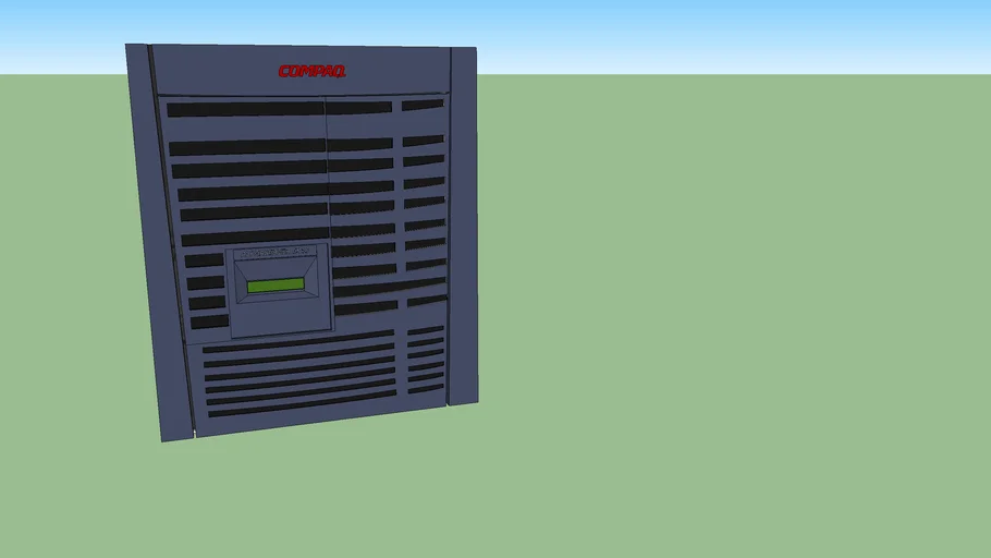 Compaq AlphaServer ES40 (tower) server | 3D Warehouse