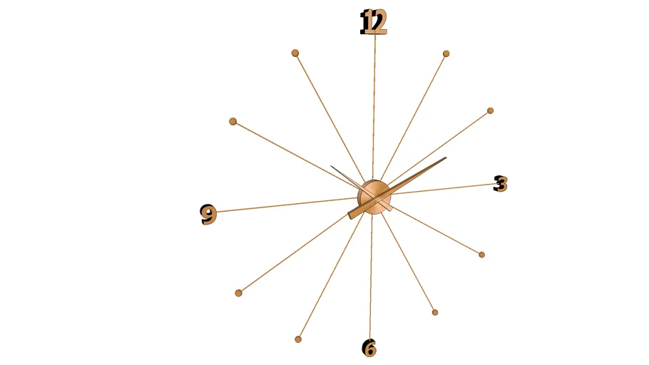 wallclock | 3D Warehouse