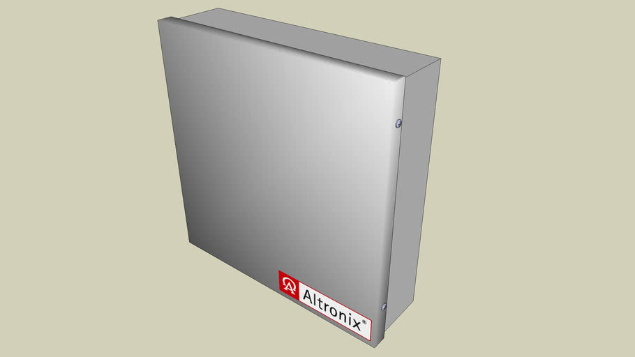 Altronix Power Supply Grey Housing | 3D Warehouse