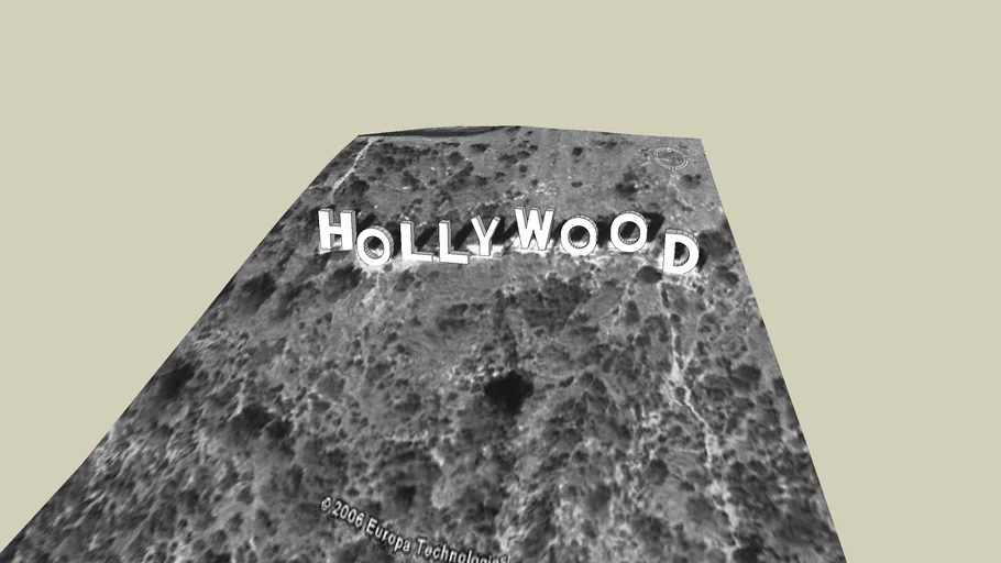 Hollywood Sign | 3D Warehouse