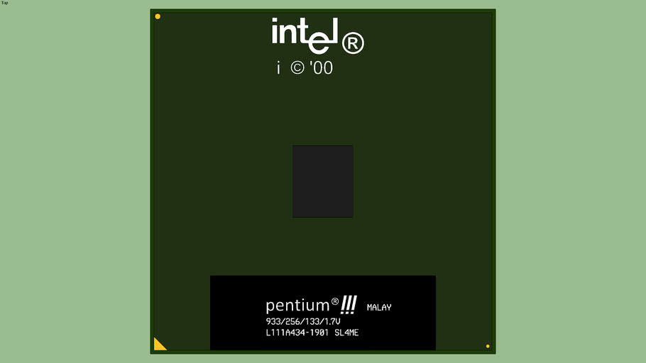 Intel Pentium III (SL4ME) | 3D Warehouse