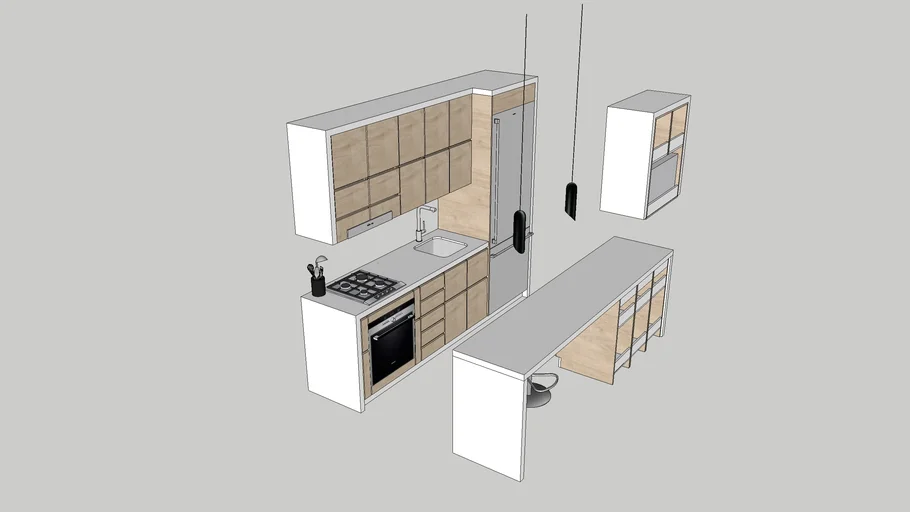 Cocina Modular | 3D Warehouse