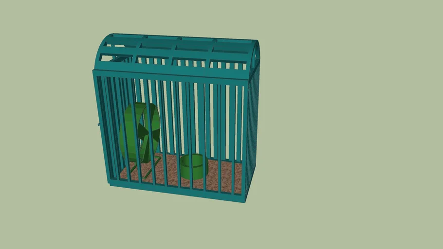 Cool old Cage | 3D Warehouse
