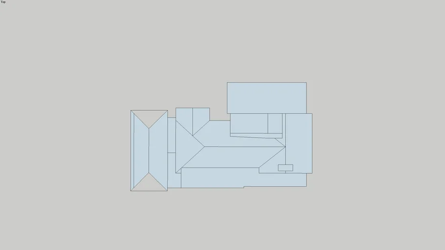 JHJ1935 Existing Roof Map From Above | 3D Warehouse