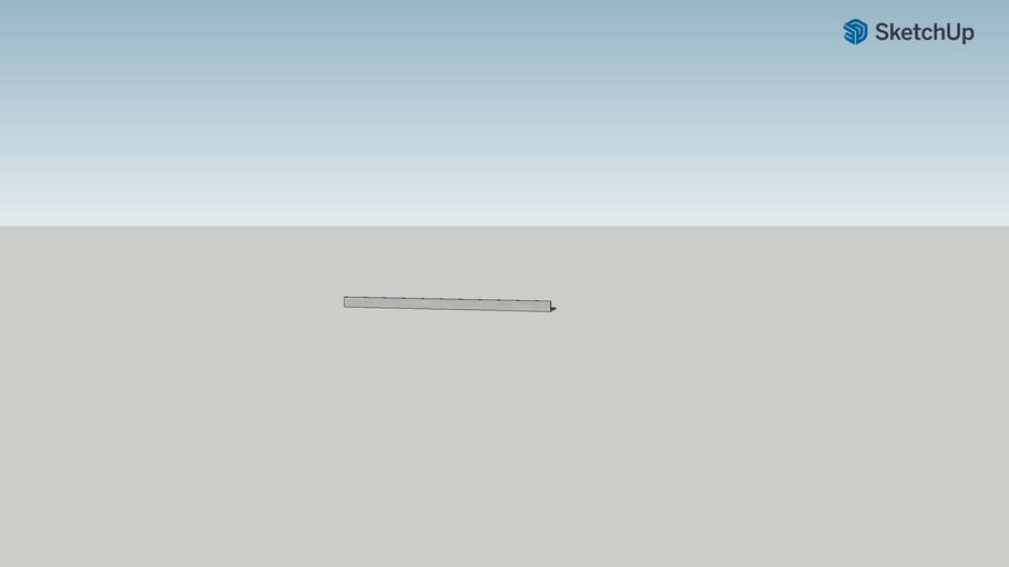 Metal Display Shelf | 3D Warehouse