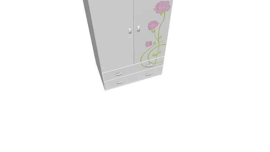 Wardrobe 90 ROSE | 3D Warehouse