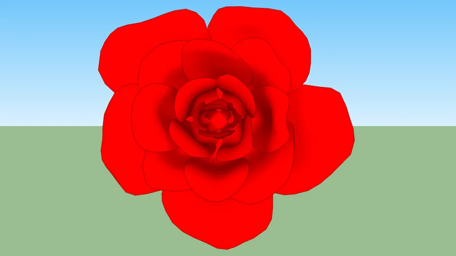 rose head 1 | 3D Warehouse