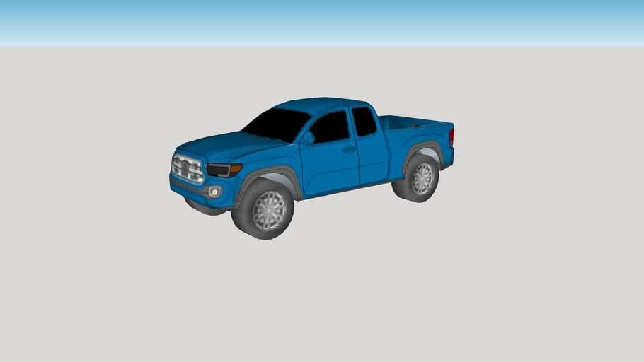 2016 Toyota Tacoma Short Cab | 3D Warehouse