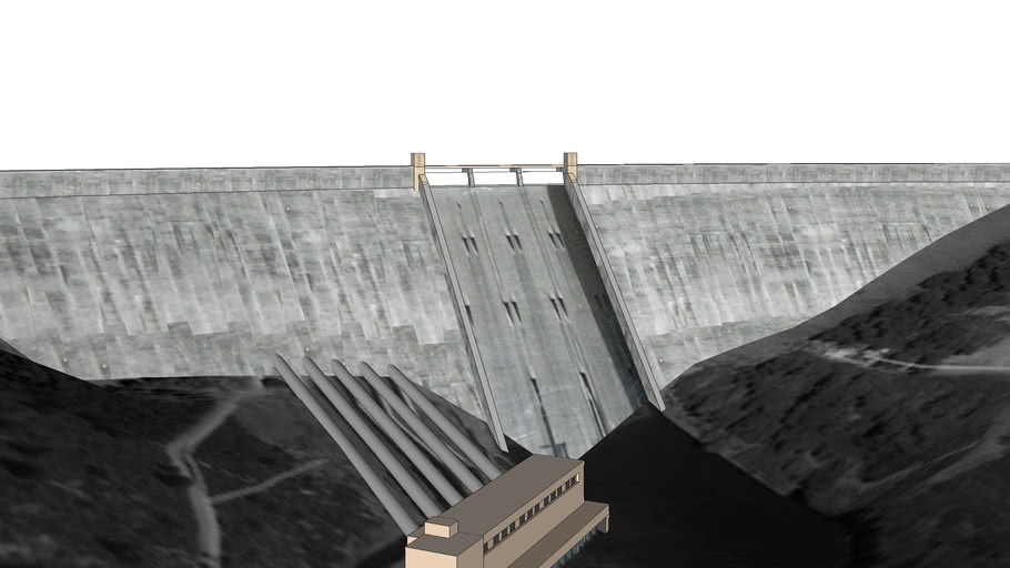 Shasta Dam | 3D Warehouse
