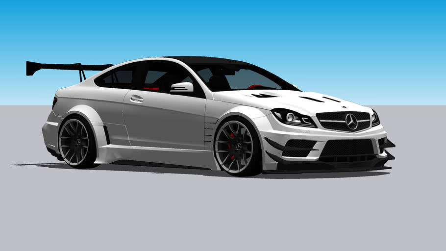 Mercedes-Benz C63 Coupe Amg '12 Tuning | 3D Warehouse