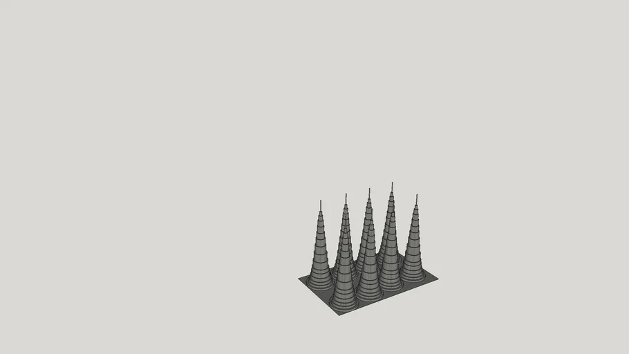 spikes | 3D Warehouse