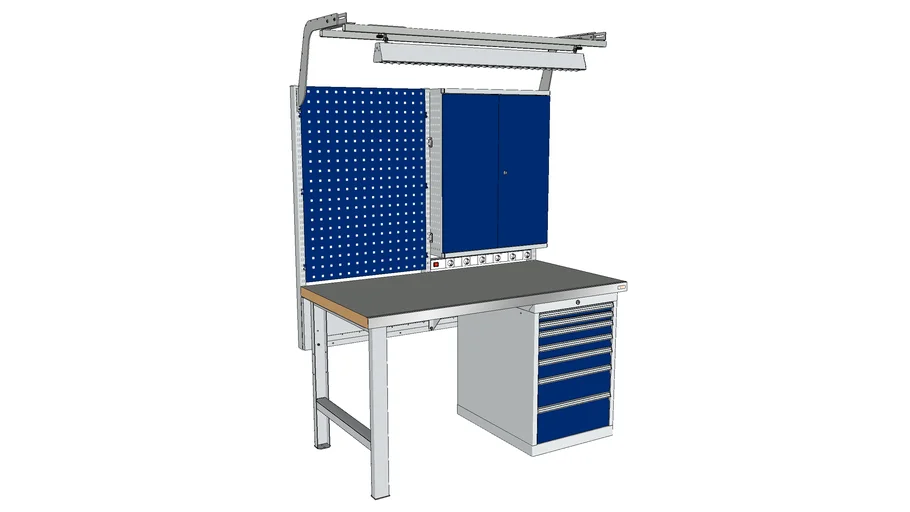 SSG Table 500 Combination 11 Item No. 201260-11 | 3D Warehouse