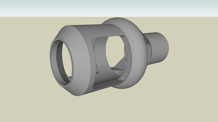 King Tiger muzzle break | 3D Warehouse