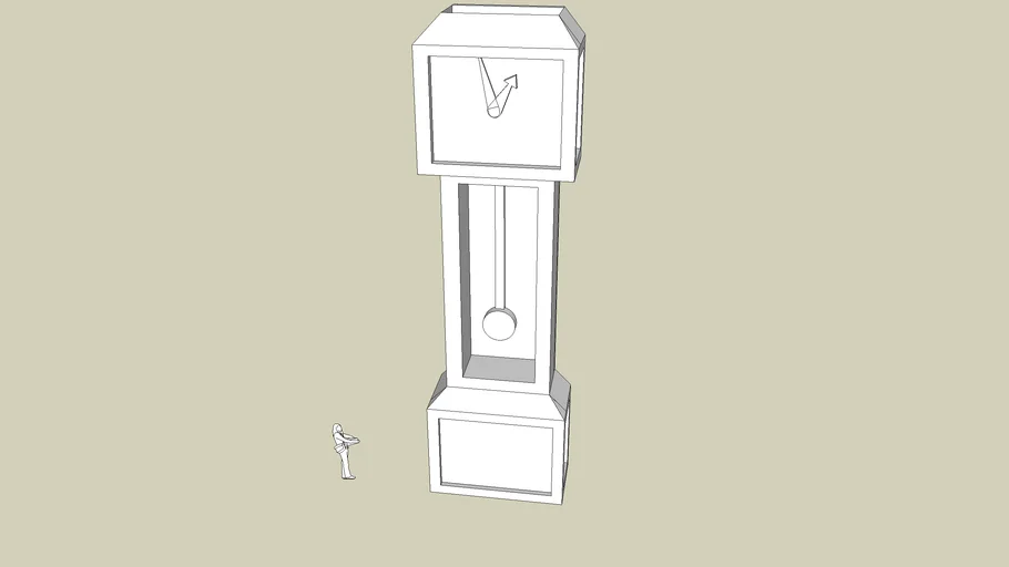 Start of a Grandfather Clock | 3D Warehouse