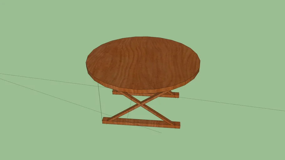 Circular Patio Table | 3D Warehouse