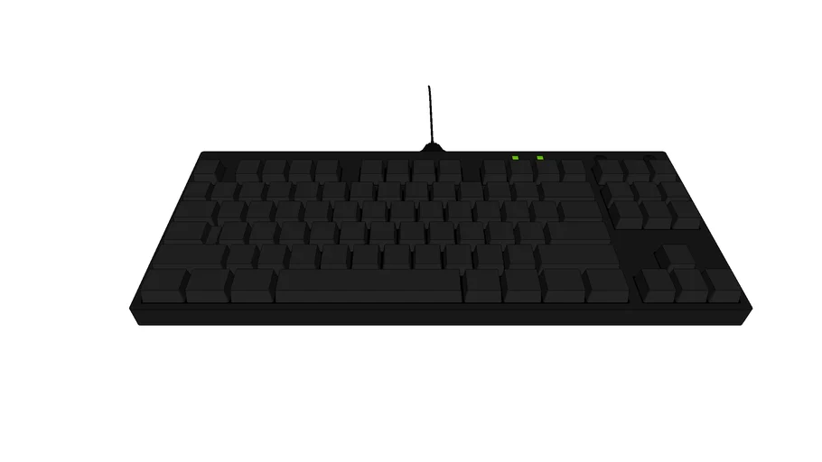 Logitech TKL Tenkeyless Gaming keyboard | 3D Warehouse
