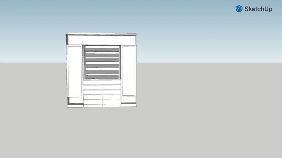 Display Cabinet | 3D Warehouse