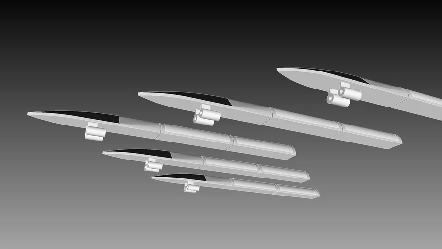 Space Train | 3D Warehouse