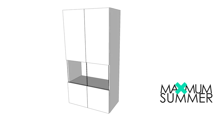 Spectrum Wall Show Cabinet | 3D Warehouse