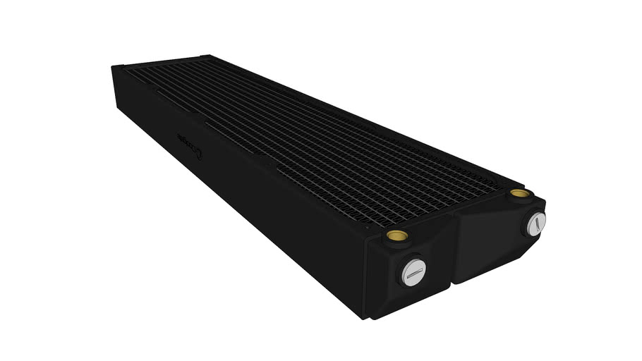 Coolgate copper 560 quad radiator | 3D Warehouse