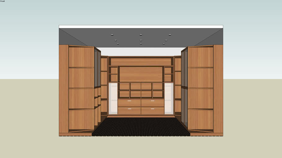 Inloop kast / Walk in closset | 3D Warehouse