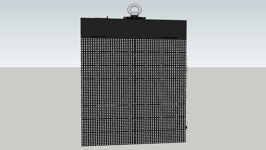 LED Screen 500mx500m | 3D Warehouse