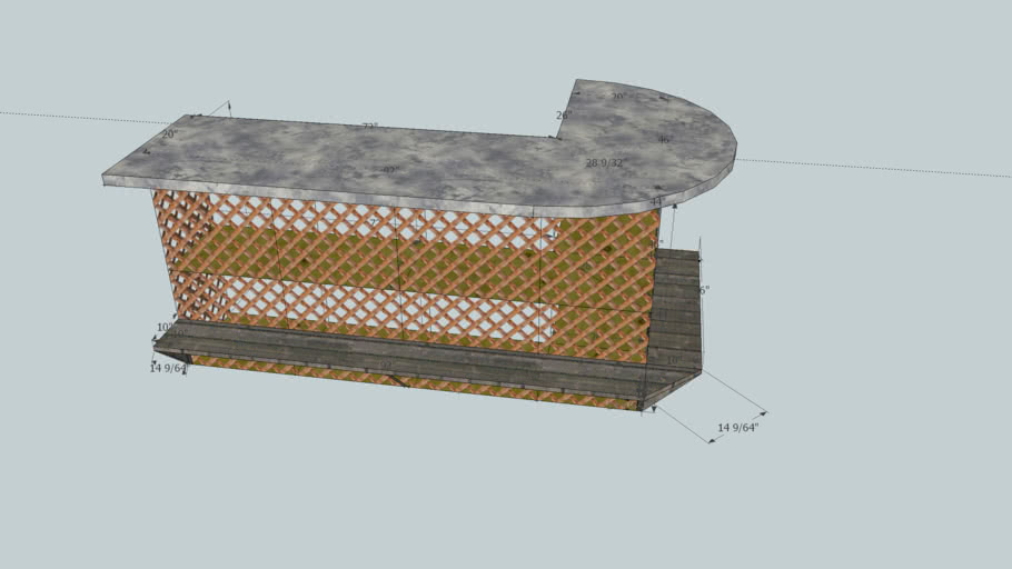 Outdoor bar | 3D Warehouse