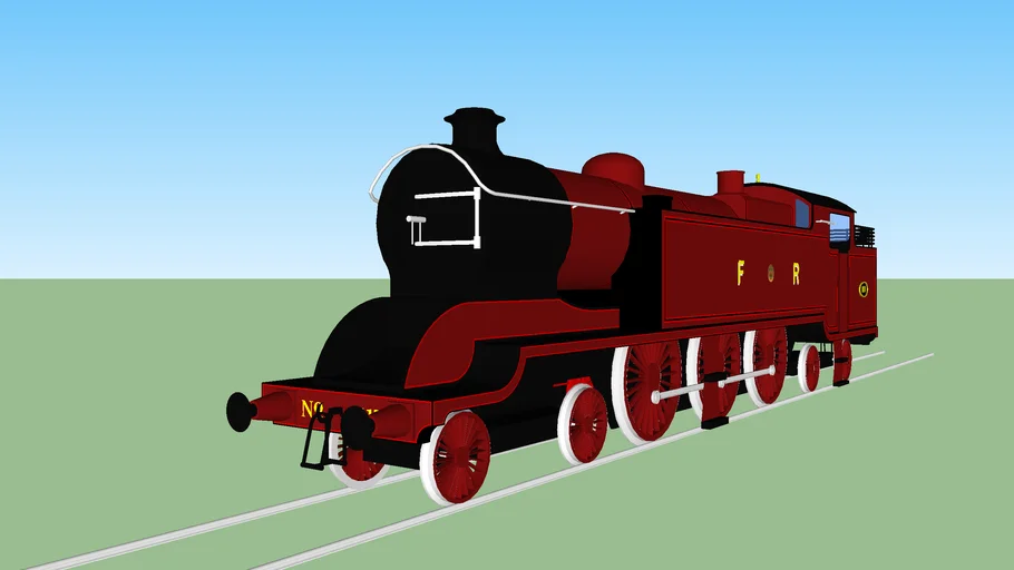 Furness Railway No. 117 | 3D Warehouse