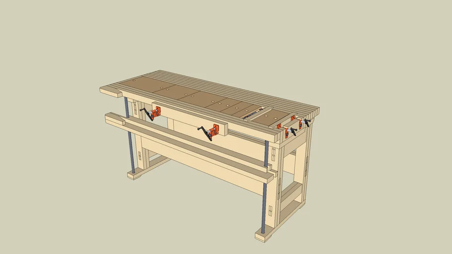 New-Fangled Workbench Revised | 3D Warehouse