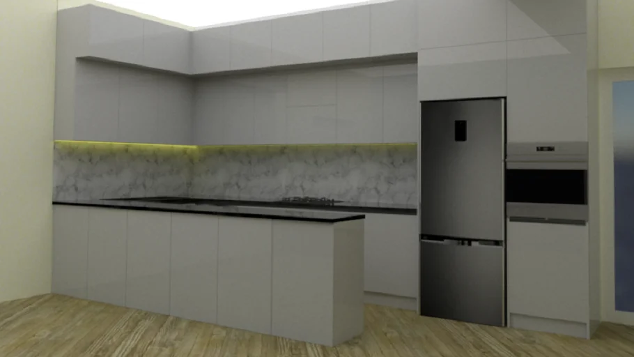 Modern Kitchen 002 | 3D Warehouse