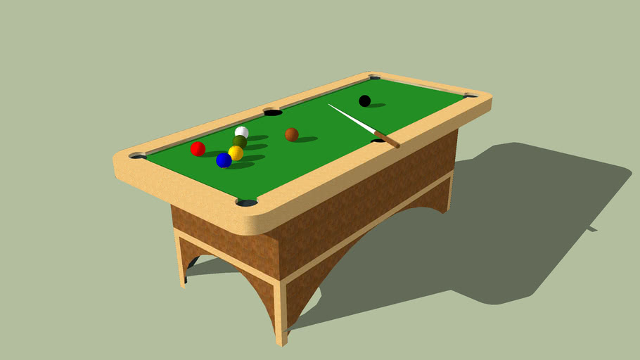 Billiard table | 3D Warehouse