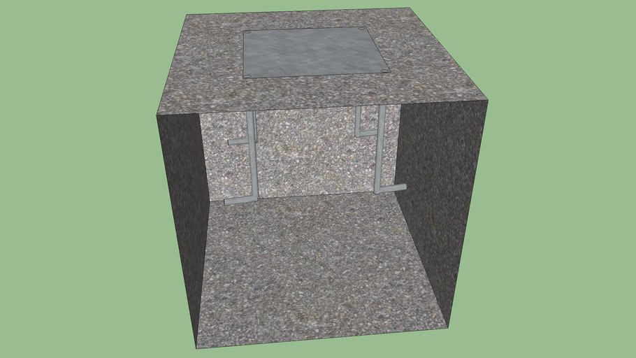 Dado de cimentacion | 3D Warehouse