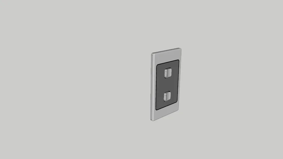 Light Switch 2P | 3D Warehouse