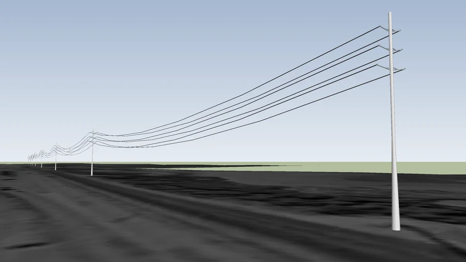 High Voltage Line | 3D Warehouse