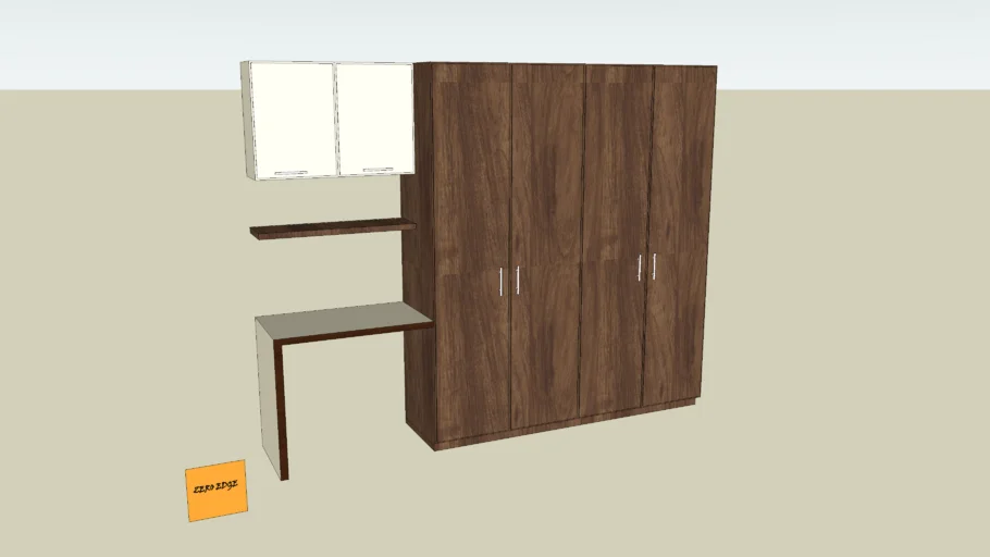 STUDY UNIT+DRESSER | 3D Warehouse
