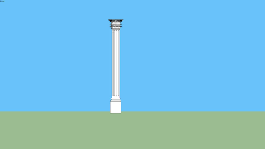 square column | 3D Warehouse