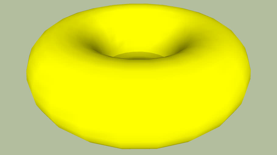 Yellow inner tube | 3D Warehouse