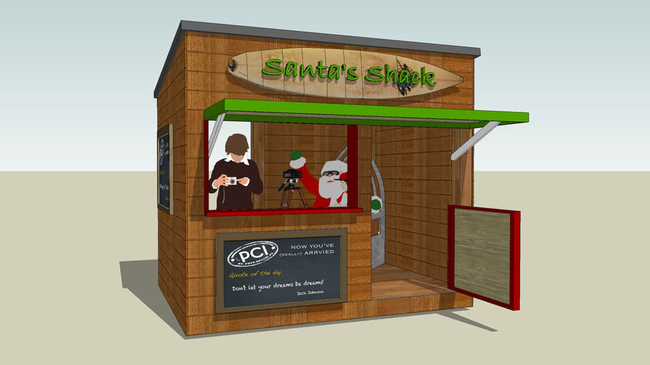 Santa's Beach Shack | 3D Warehouse