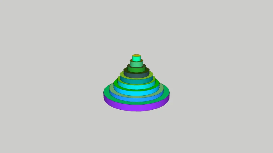 The cone tower | 3D Warehouse