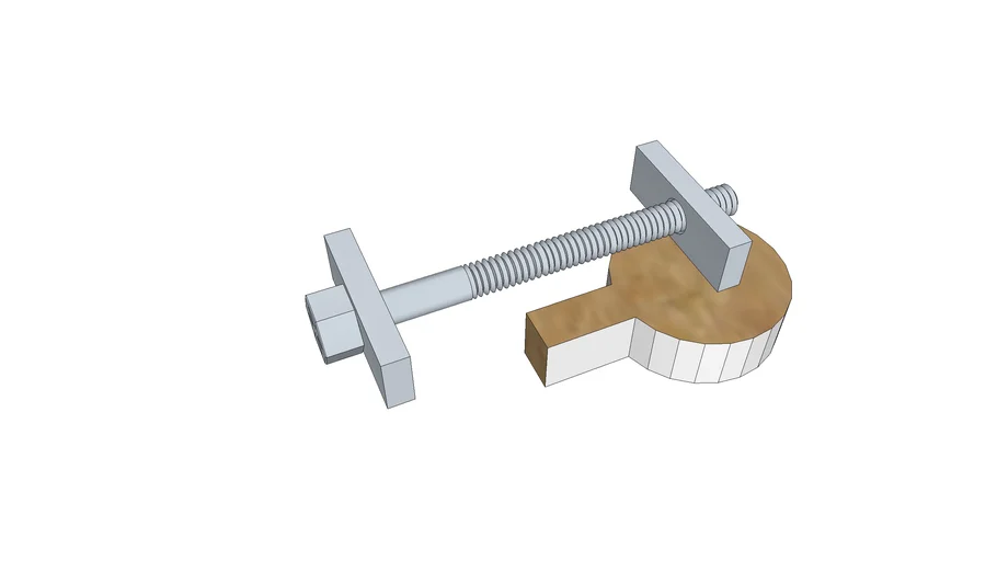 Countertop Bolt | 3D Warehouse