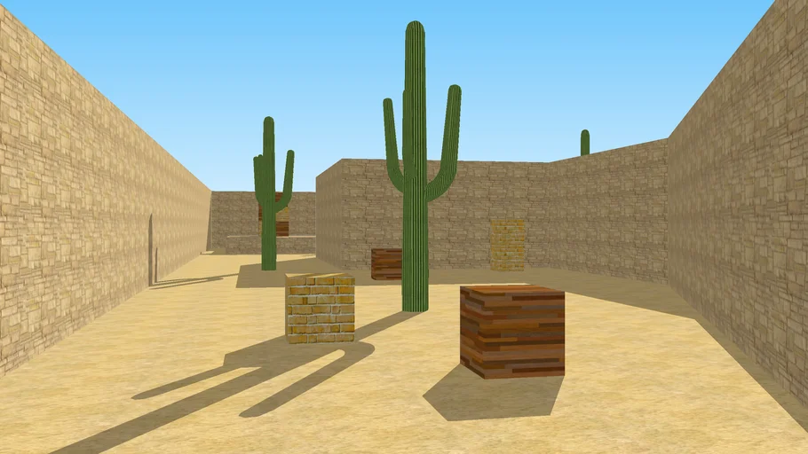 Counter strike 3D Desert | 3D Warehouse