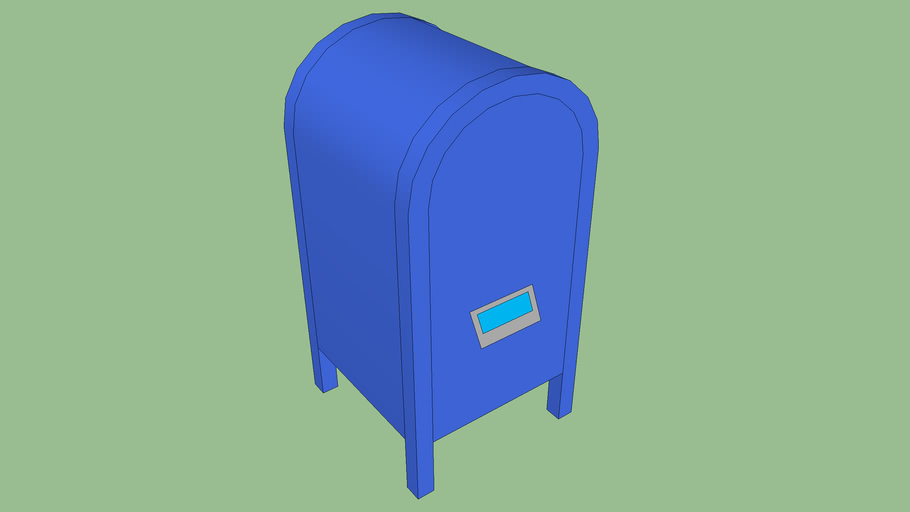 Postal box | 3D Warehouse