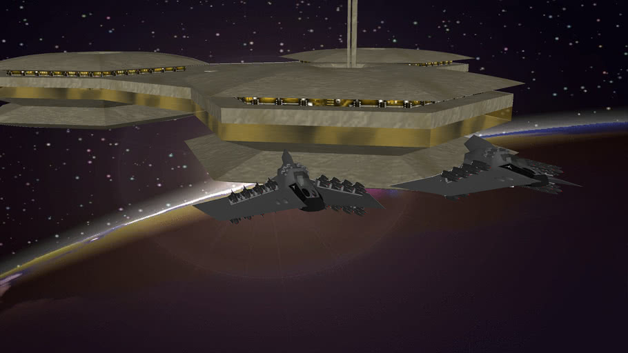 Apollo planetary defense platform | 3D Warehouse