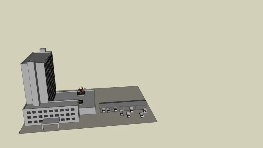 hospital (big) | 3D Warehouse