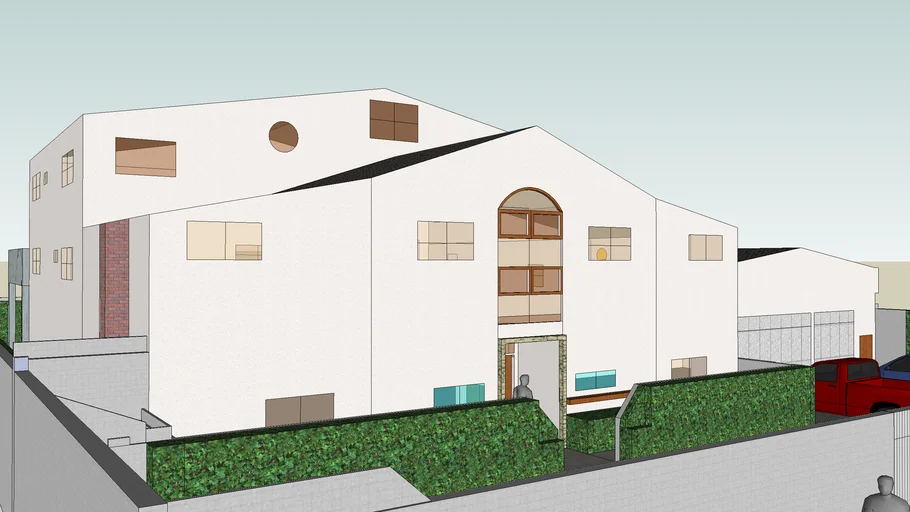 A big, secure, safe, mansion | 3D Warehouse