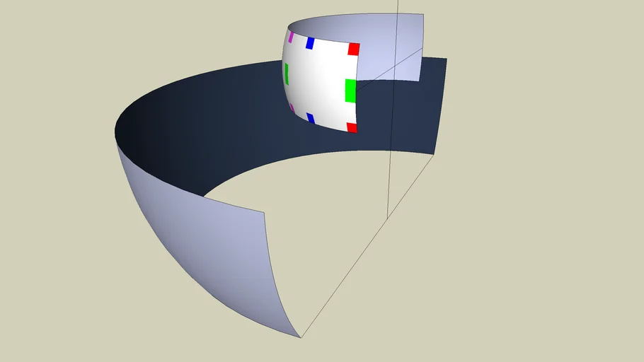 Collimated display study | 3D Warehouse