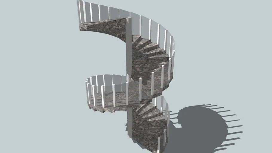 spiral staircase | 3D Warehouse